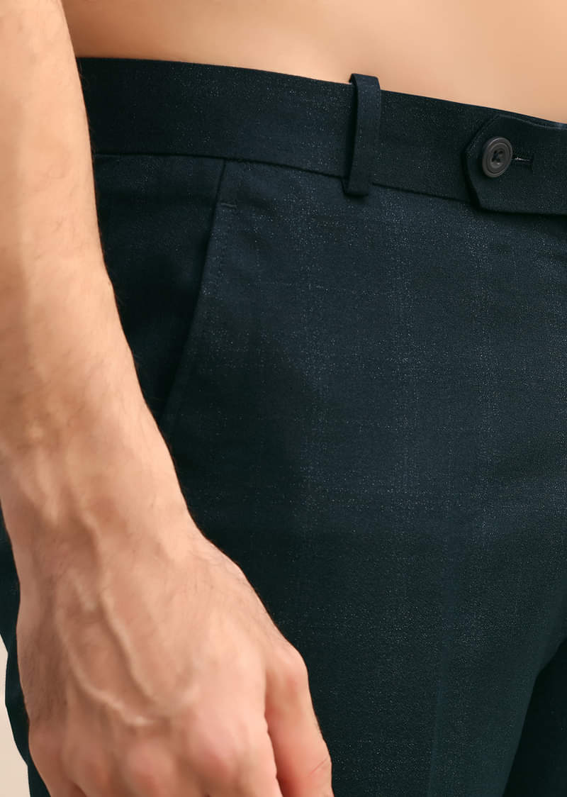 Buy Teal Blue Thread Work Jodhpuri Suit For Men | KALKI Fashion Global