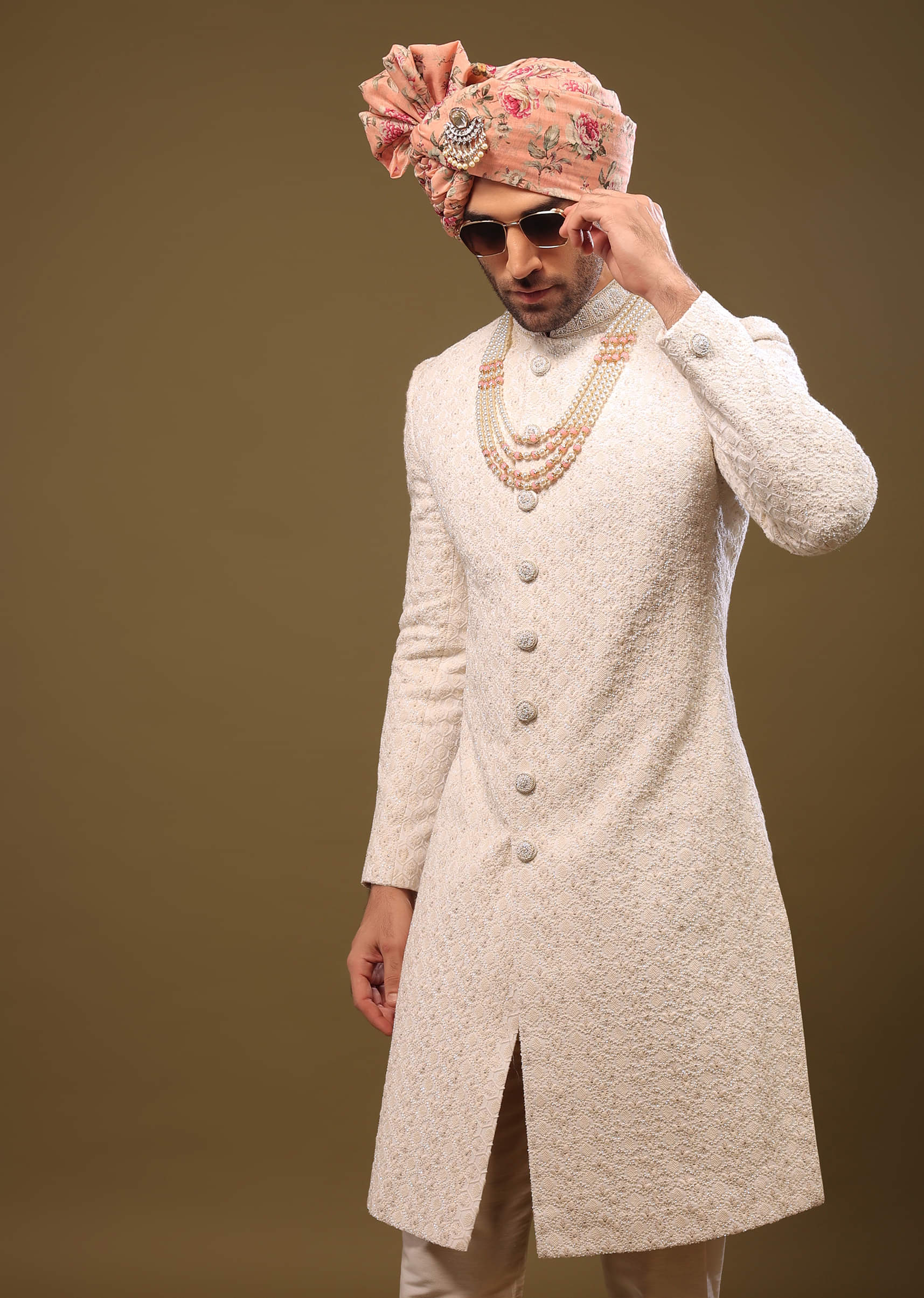 White sherwani store